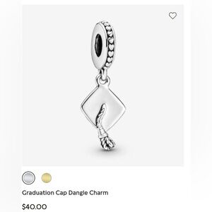 Pandora | Jewelry | Pandora Charm Bracelet With Graduation Cap | Poshmark